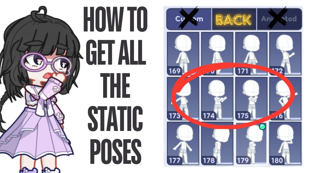 How to get all the static poses back! - YouTube