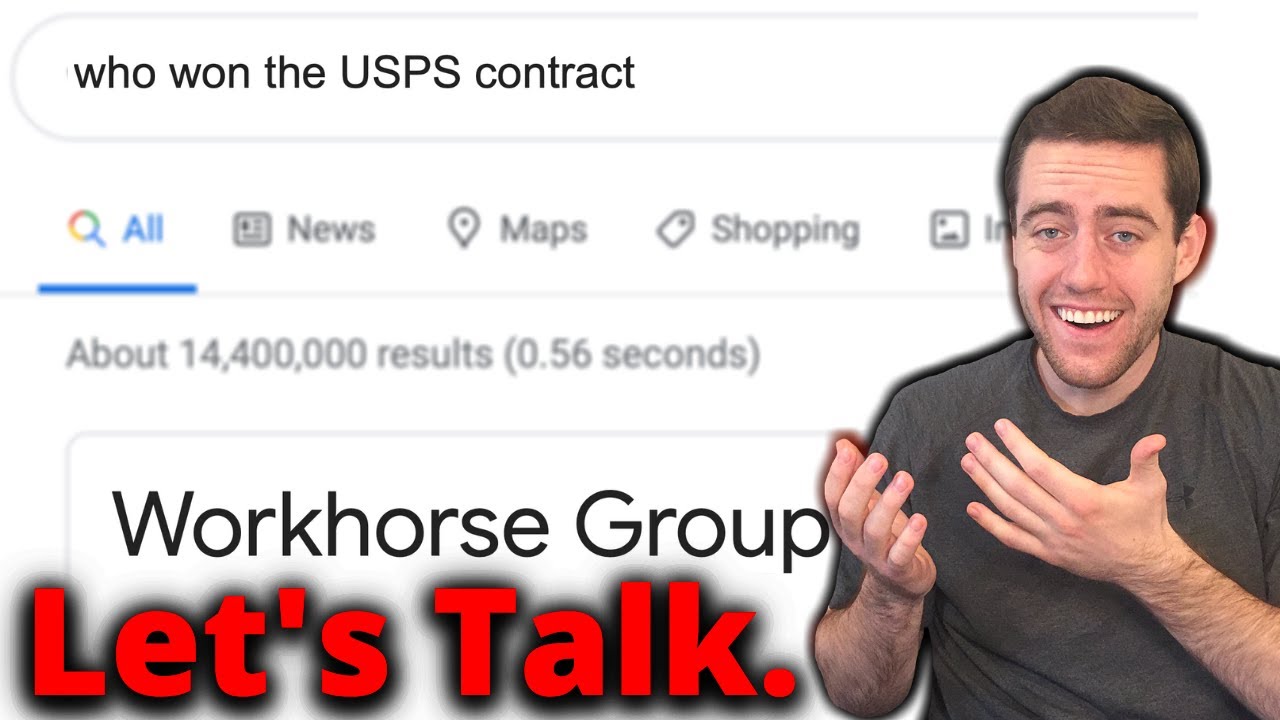 Workhorse Stock News And USPS Meeting Tomorrow! - YouTube
