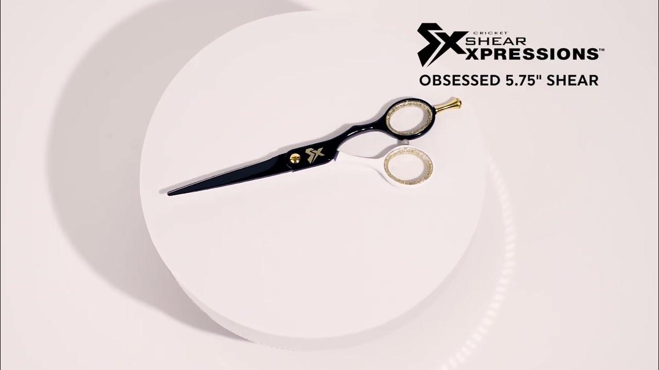 Cricket Shear Xpressions Obsessed 5.75" Shear (Salon Centric Exclusive) - YouTube
