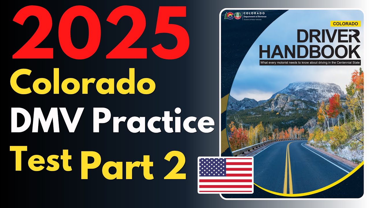 Colorado DMV Permit Practice Test | Part 2 | USA DMV Permit Practice ...