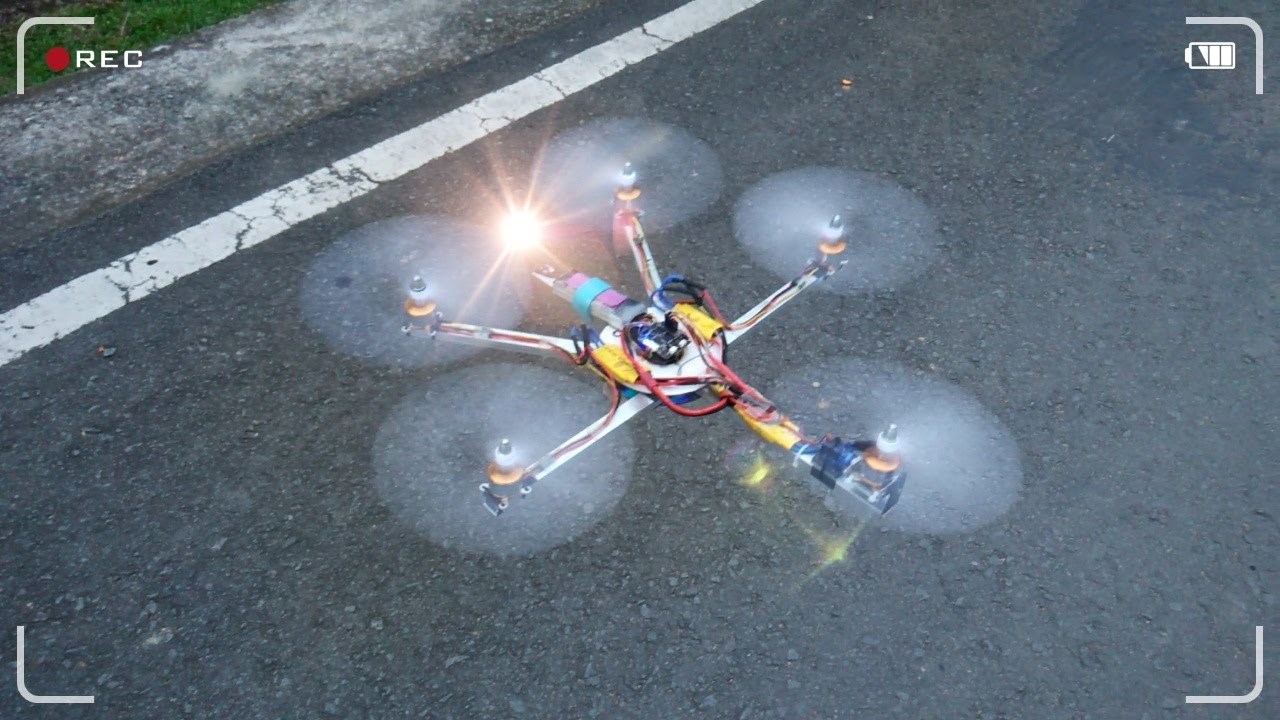Tricopter Upgrade to Pentacopter Drone with 5 Brushless Motor - YouTube