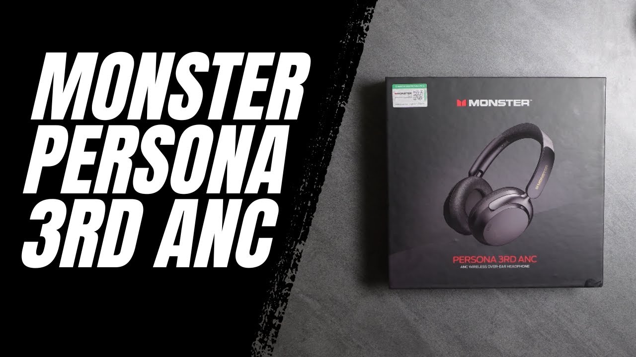 Monster Persona 3rd ANC Wireless Headphones - Best Budget Headphones ...