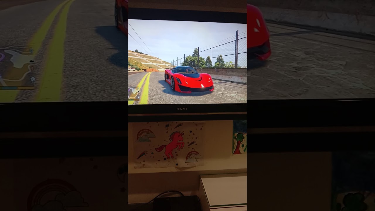 Lamborghini cyan in gta - YouTube