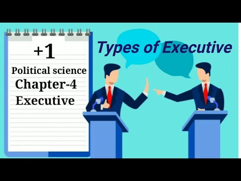 Plus one political science, chapter 4- Executive, Types of executive ...