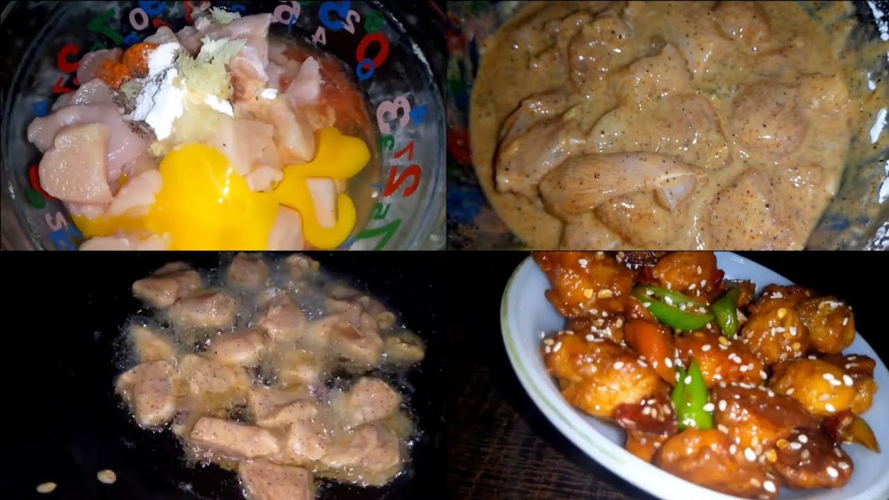 Korean Fried Chicken Recipie By Saba Javed - YouTube