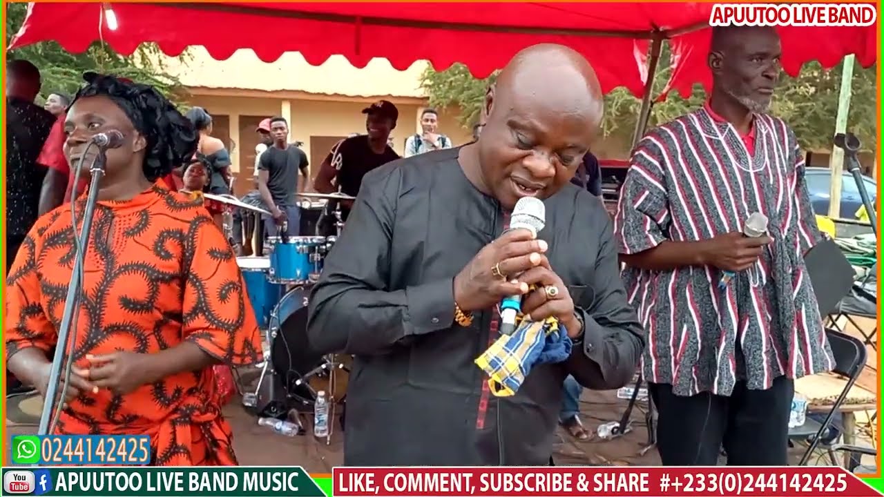 Aseibu Amanfi adadamu funeral highlife songs with alex konadu's band on ...