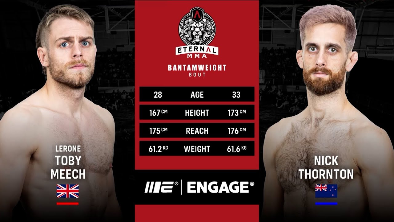 Eternal MMA 66 - Toby Meech vs Nick Thornton - MMA Fight Video - YouTube