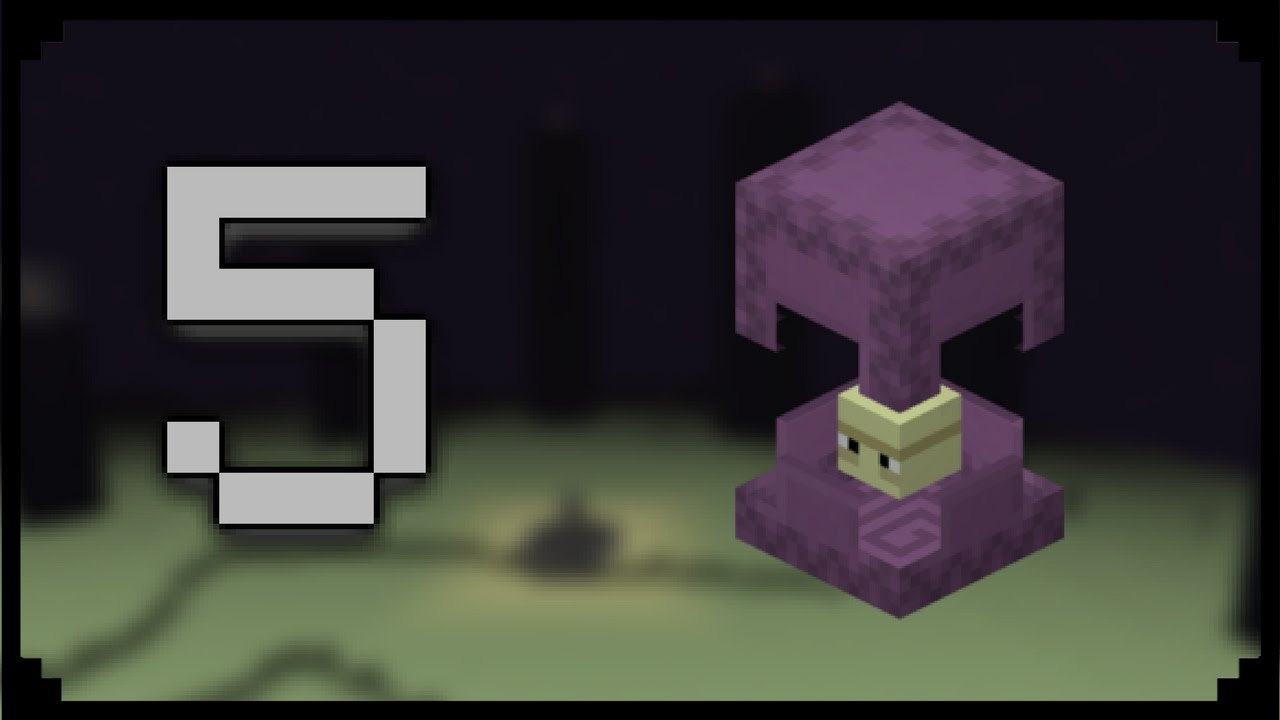 5 Facts about the Shulker I Minecraft - YouTube