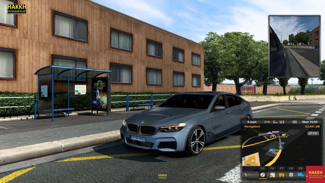ETS2 1.48 Mods |Car Mod| - Visiting a Crowded Place of BMW 6 Series GT ...