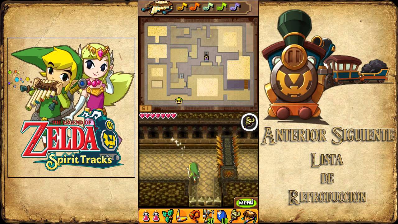 Guia Zelda - Spirit Tracks | # 21 | Templo de las Arenas - Báculo de ...