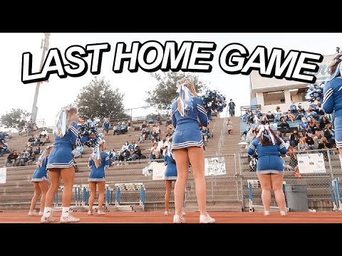 SENIOR NIGHT/LAST HOME GAME!! - YouTube