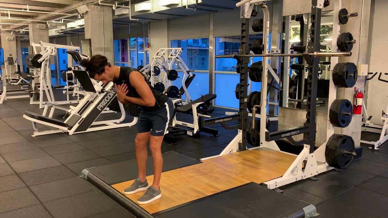 Body Weight Hinge - YouTube