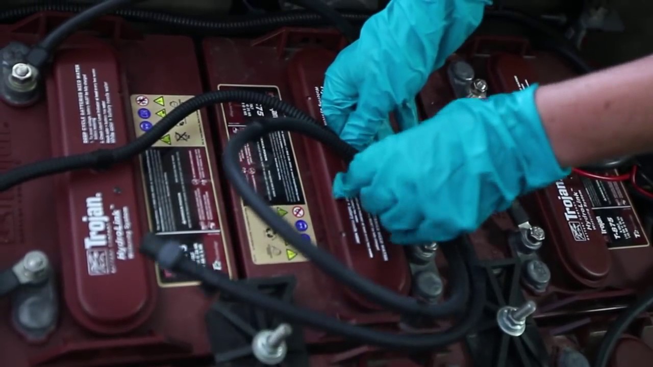 Trojan Battery General HydroLink install and use - YouTube