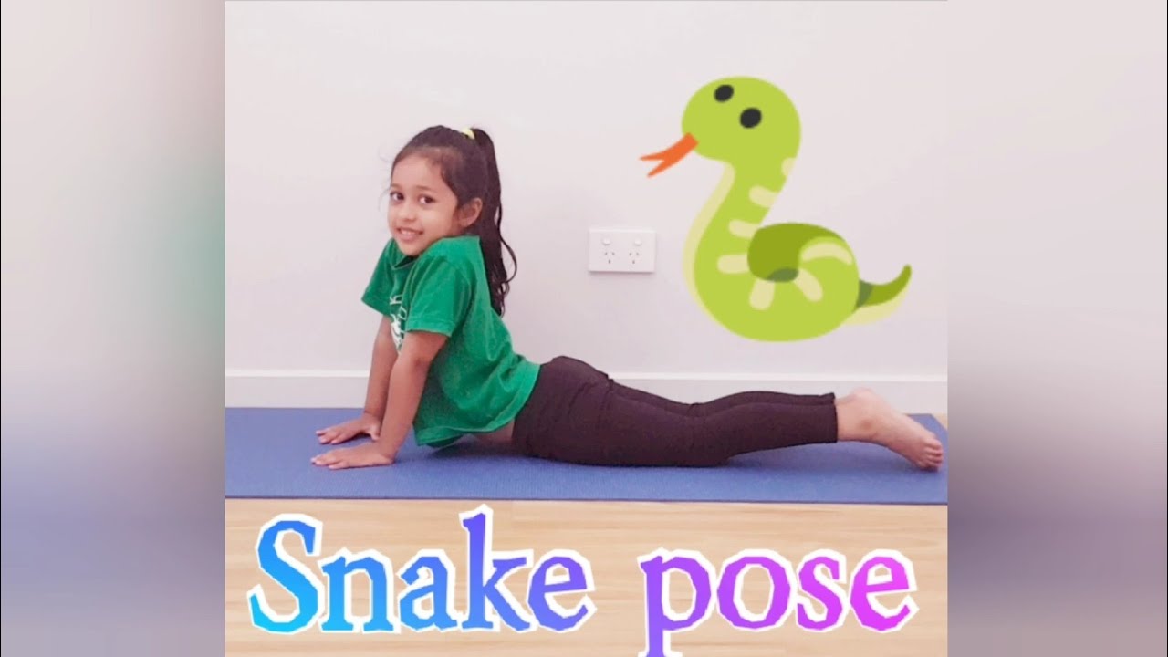 Snake pose| Easy yoga pose| Yoga with Claire - YouTube