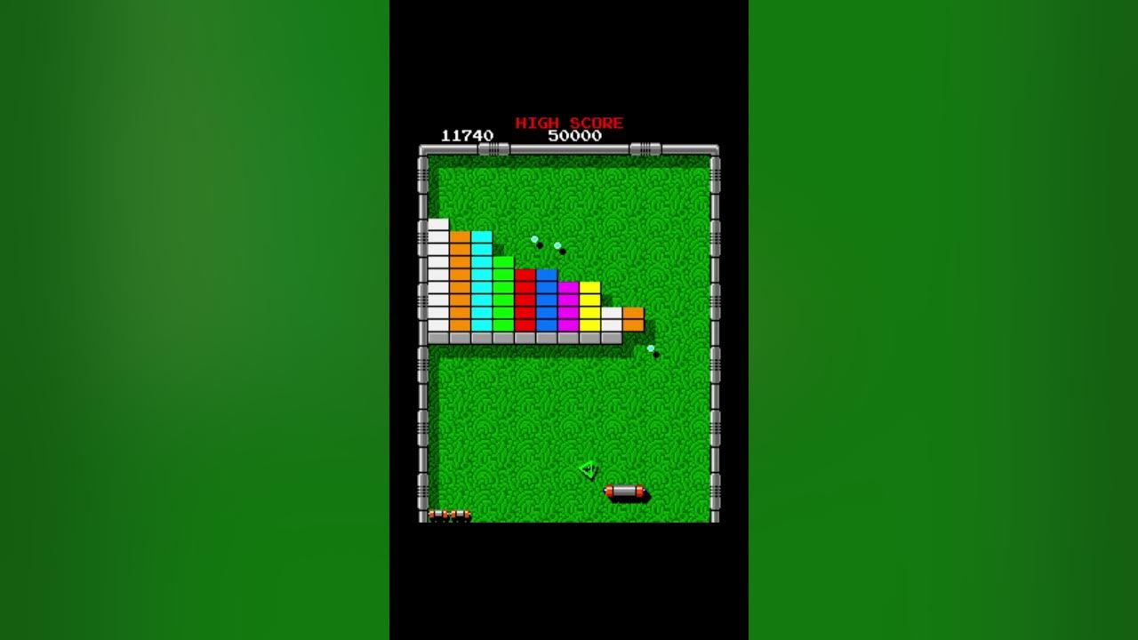 ARKANOID (1986) - level 2 passed ! - Video game - YouTube
