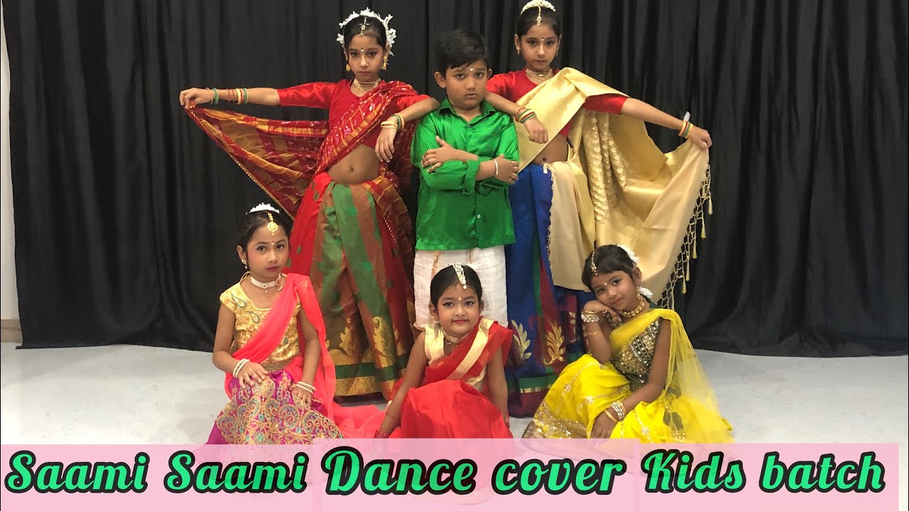 Saami Saami dance cover || Kids batch || easy steps || VDS - YouTube