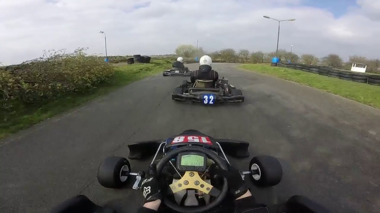 MAD Hatters Karting Team Chase And Overtaking Action Rotax Max Stretton ...