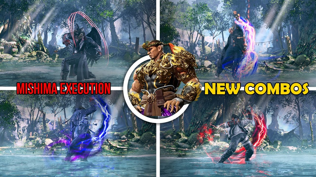 NEW Mishima tech - The HARDEST combos in Tekken 8 - YouTube
