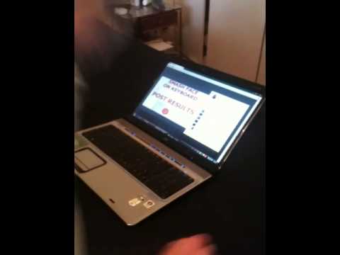 Girl smashed her face in the keyboard! - YouTube