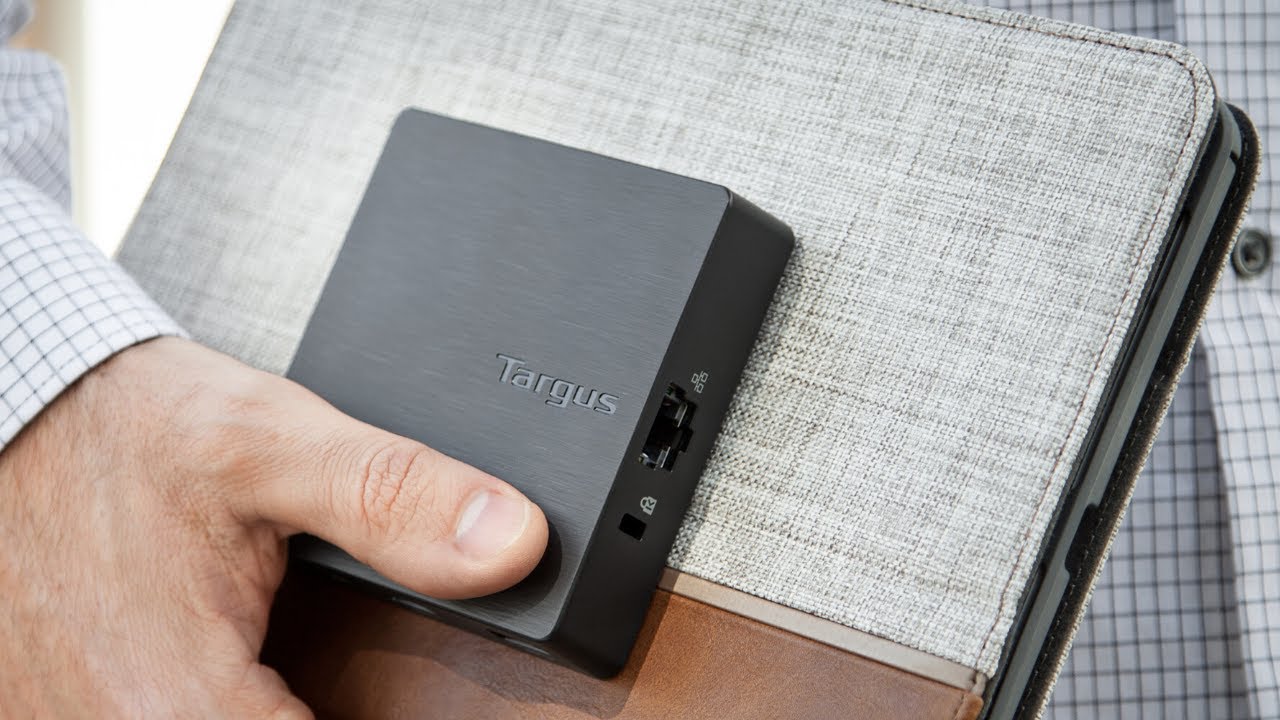 Targus Universal Travel Dock – DOCK412 - YouTube