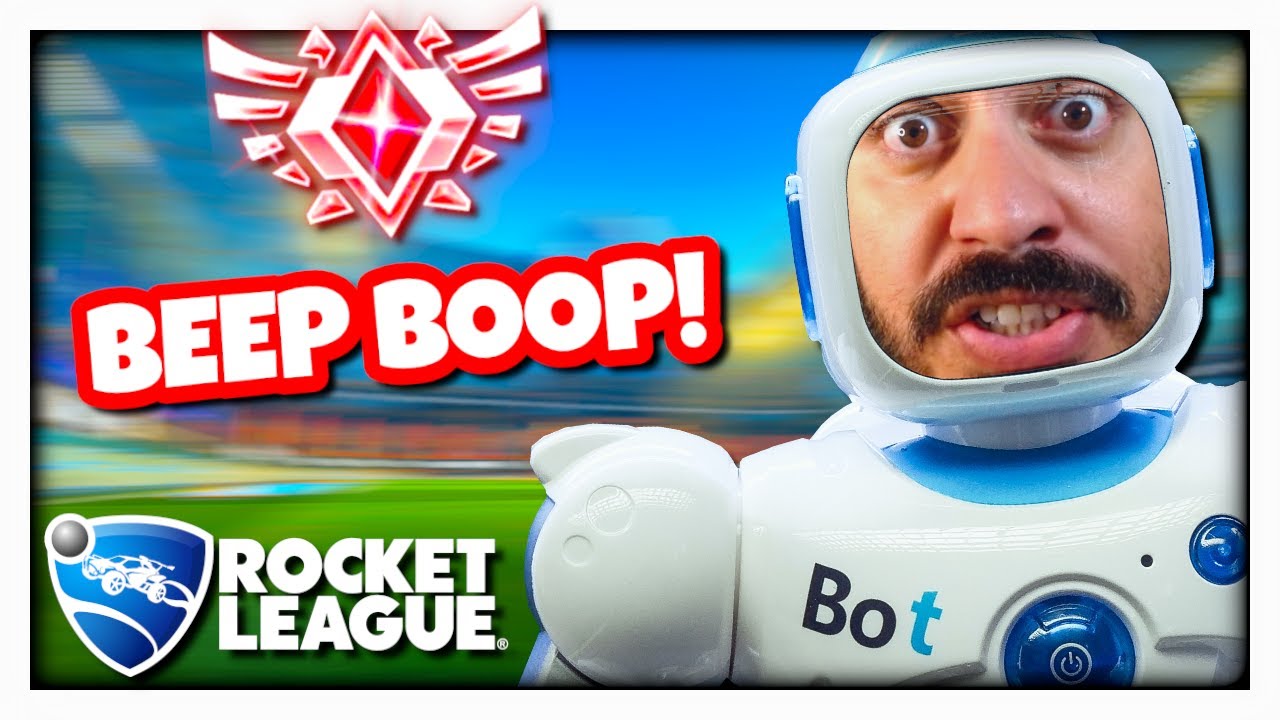 When bots can play ranked in Rocket League - YouTube