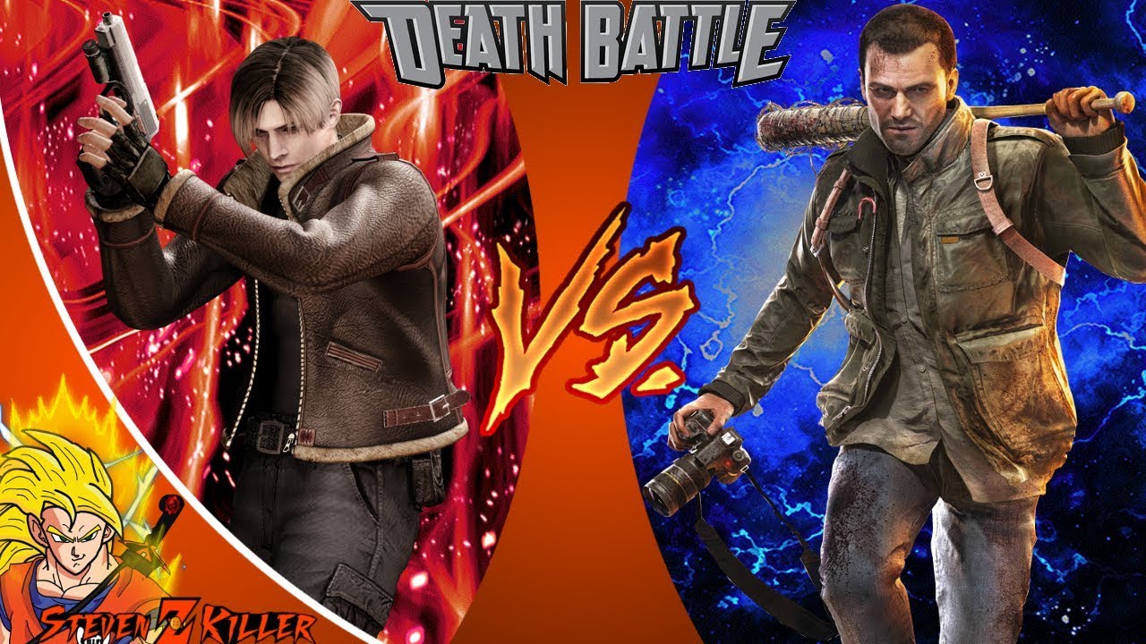 DEATH BATTLE! - Leon Kennedy VS Frank West (Resident Evil VS Dead ...