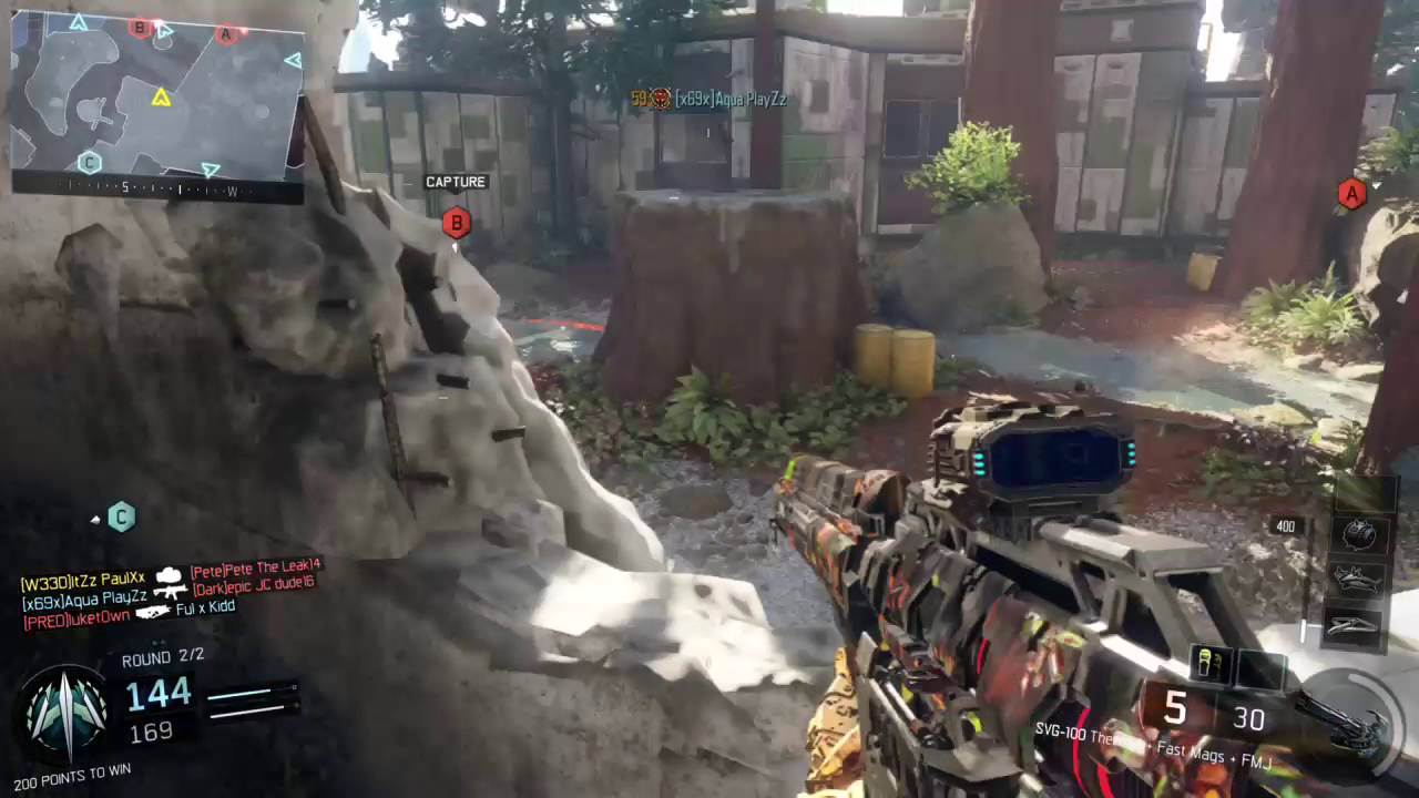 Call of Duty: Black Ops III 4 man kill feed - YouTube