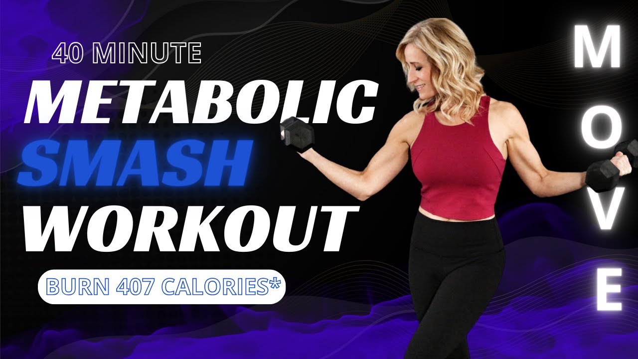 40 Minute Metabolic Smash | Cardio & Strength Full Body Workout - YouTube