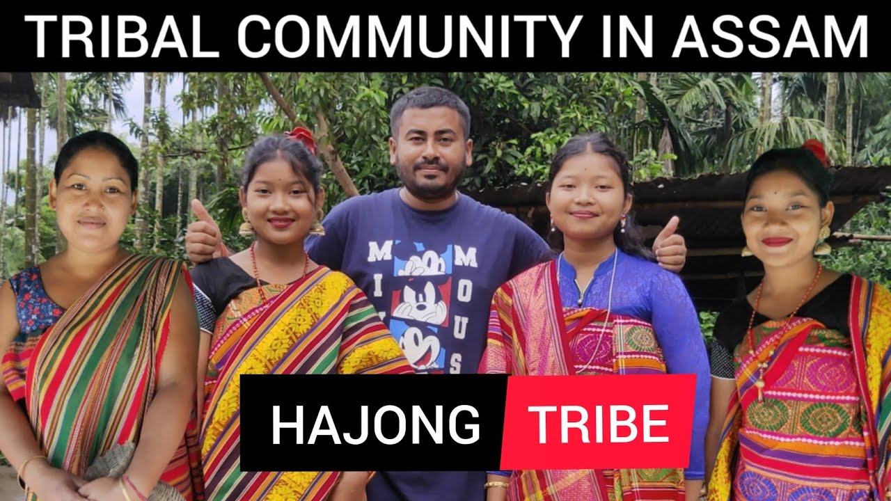 Tribal people Assam || Hajong traditional dress || Hajong ...