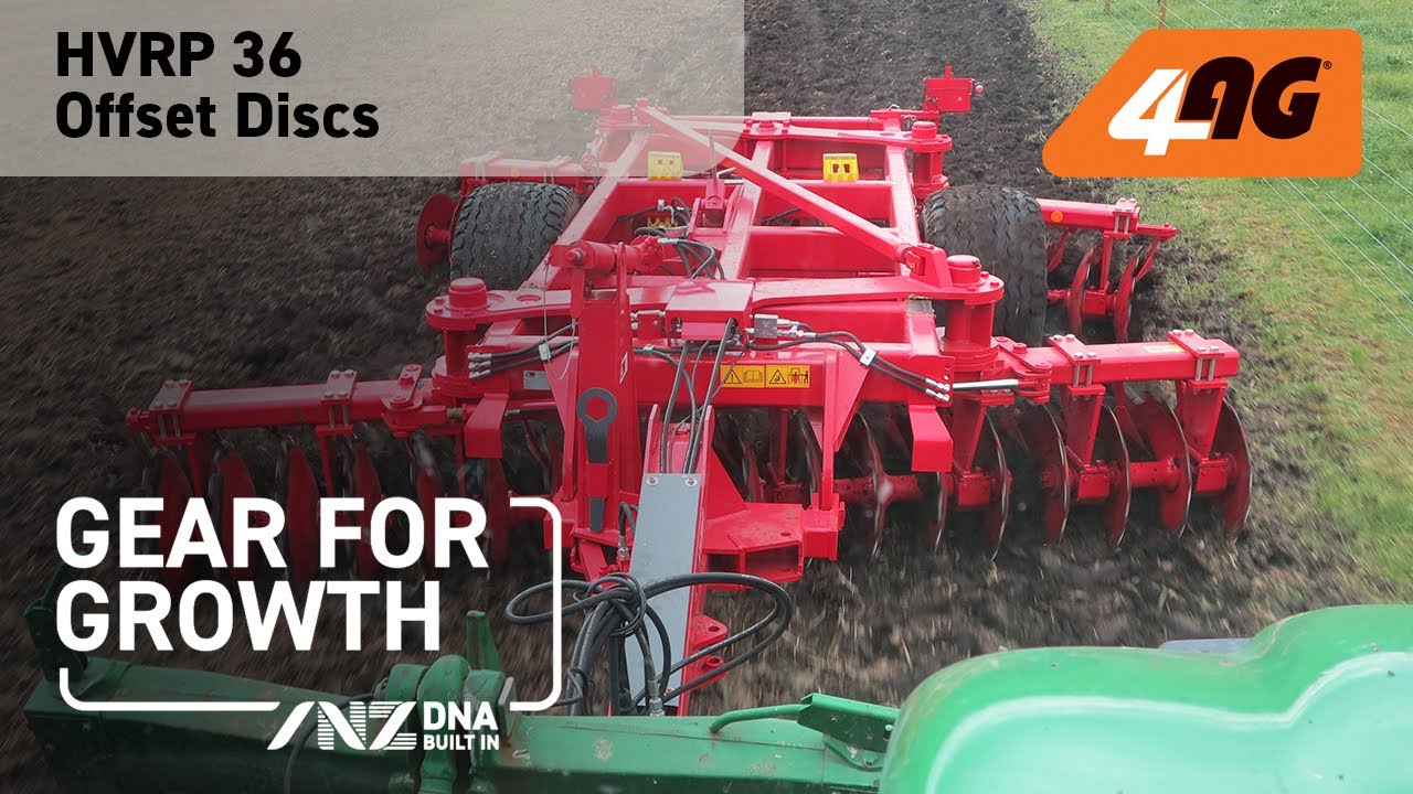HVRP 36 Offset Discs | 4AG Farm Machinery - YouTube