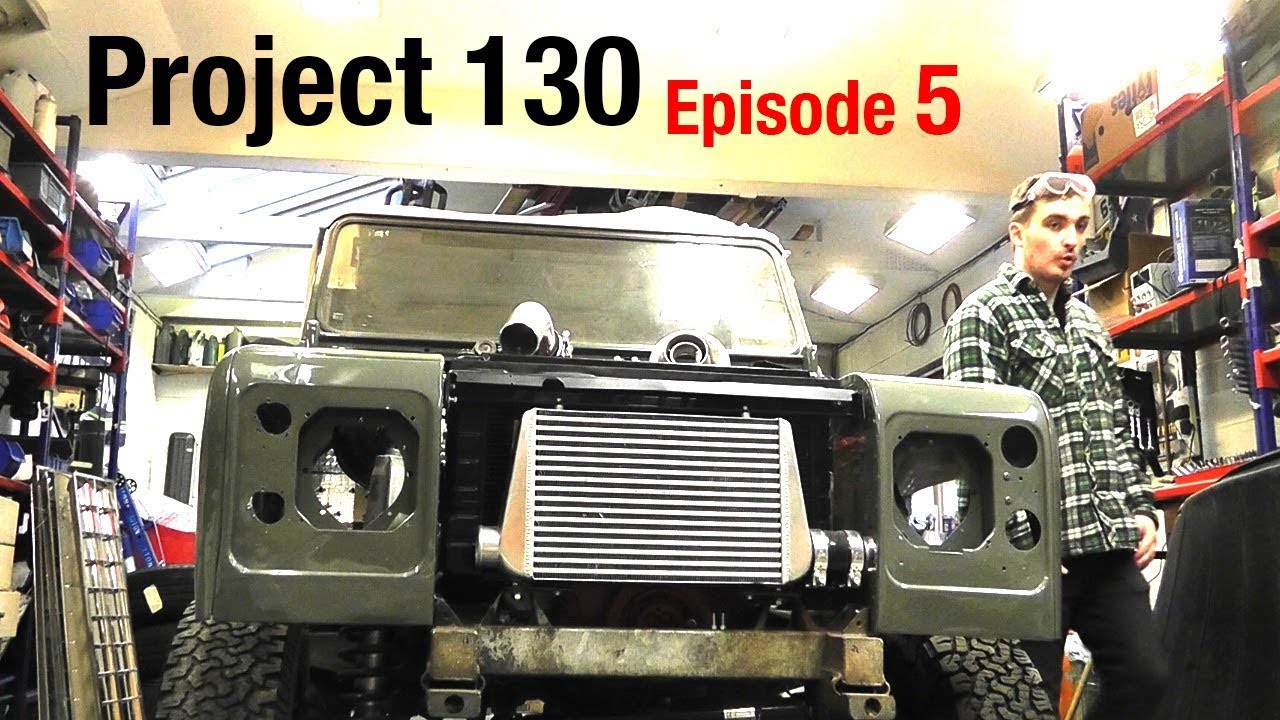 LAND ROVER DEFENDER 127/130 RESTOMOD EPISODE 5 | Use the Boost! - YouTube