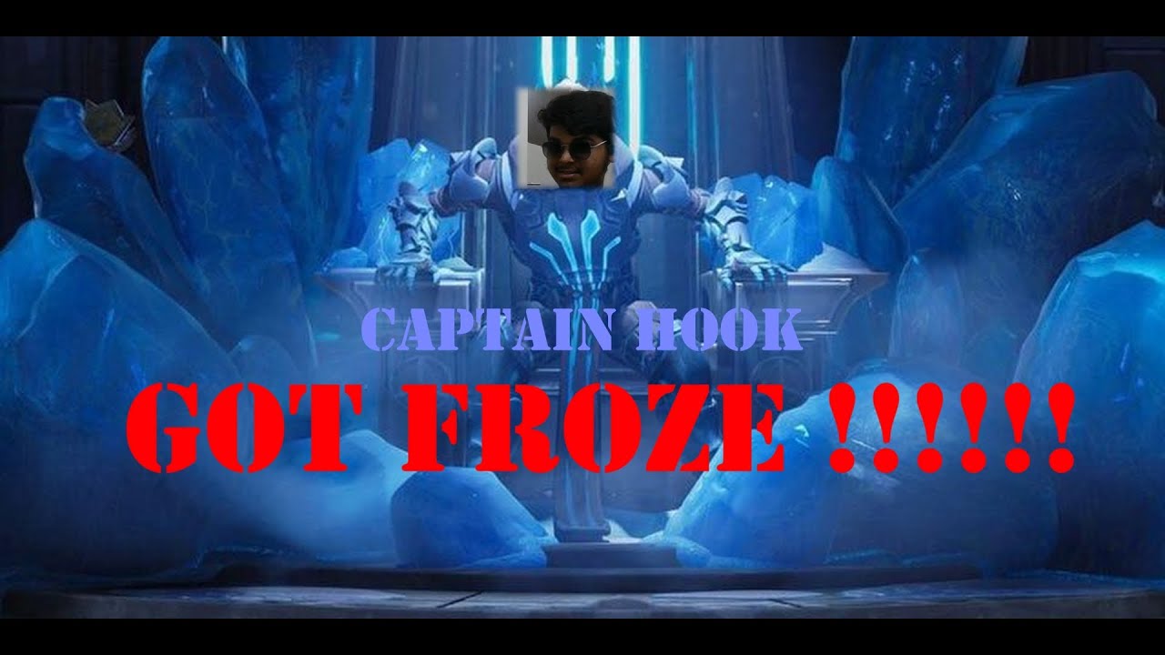 GOT FROZEN IN MY GAMEPLAY !!! - C5S2 | CAPTAIN HOOK - YouTube