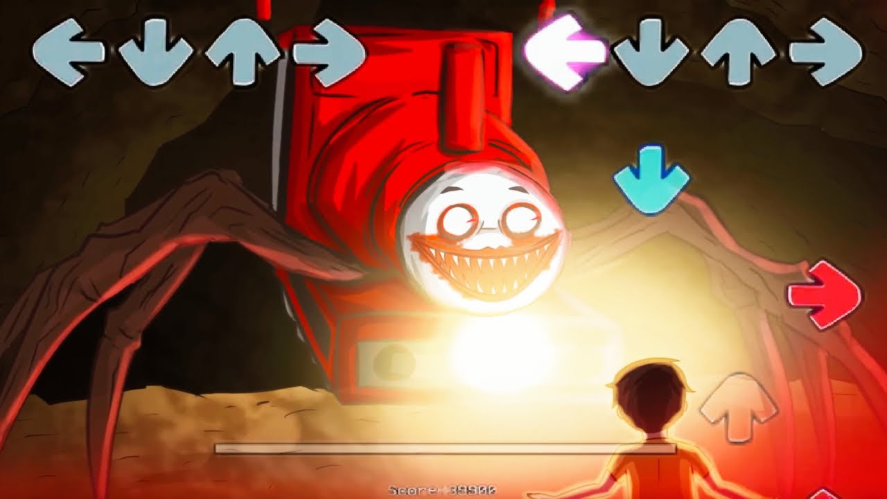 FNF Choo Choo Charles: Origin Story in Friday Night Funkin be like ...