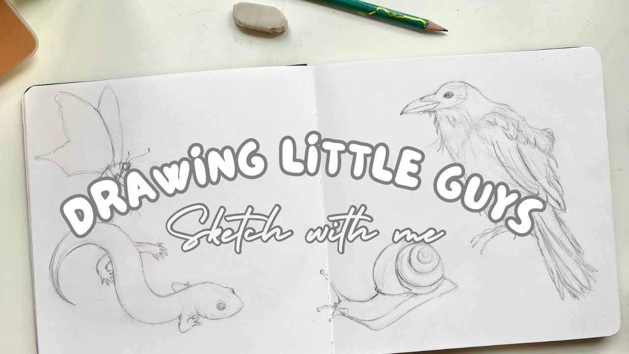 Sketch with me: drawing little guys! - YouTube