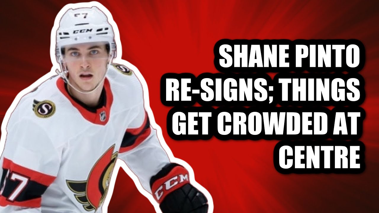 Ottawa Senators Sign Shane Pinto to One-Year Deal; Things About to Get ...