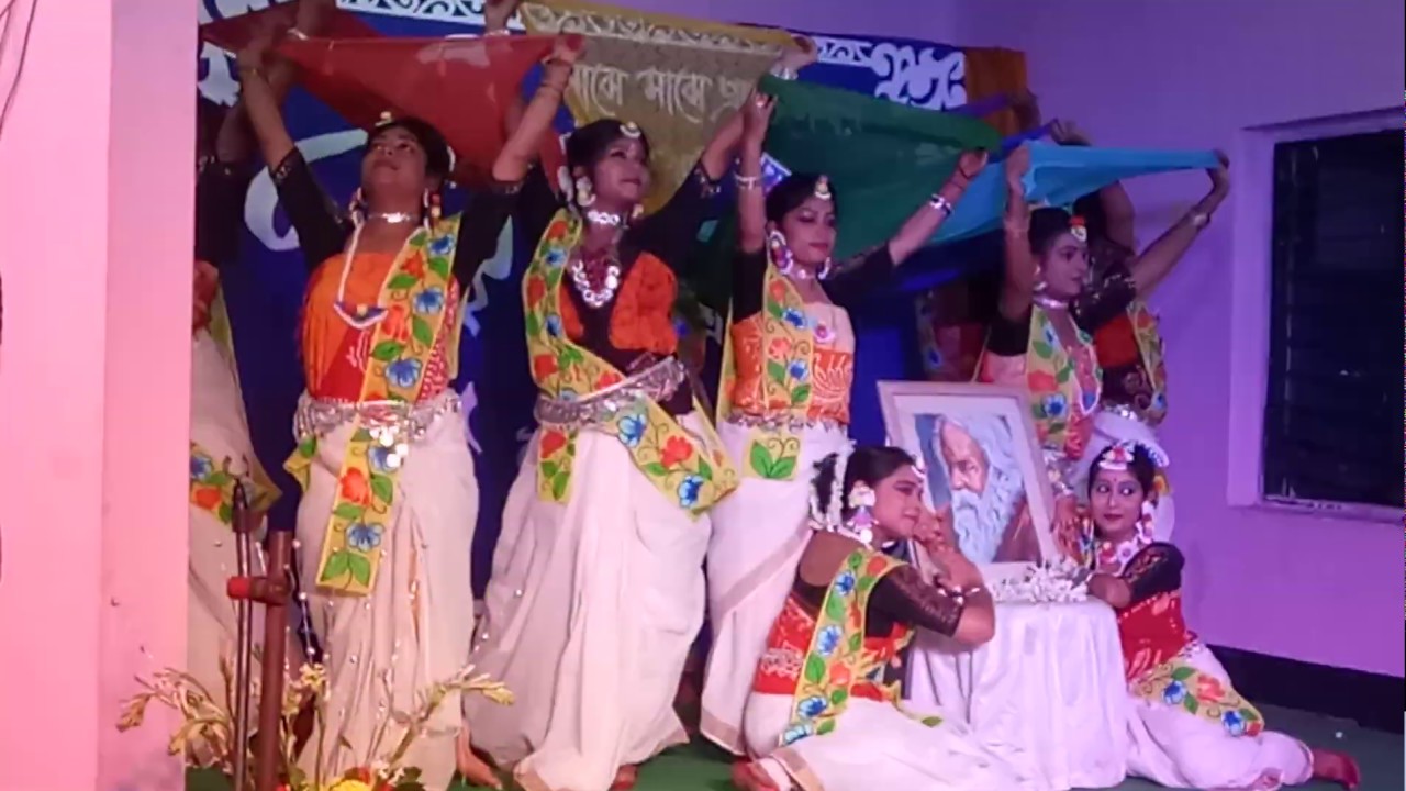 Tribute to Tegor।। Tomar Chobi Nil Akashe।। Jayati Chorkraborty।। Dance ...