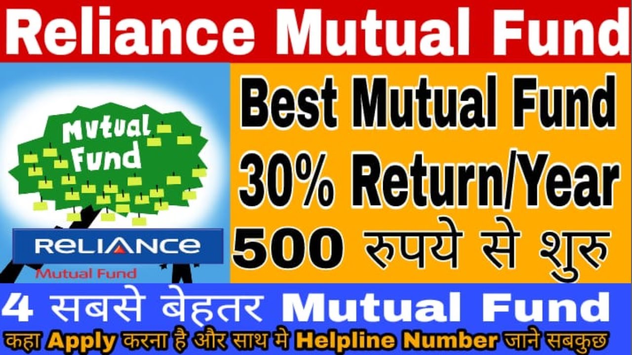 Reliance Mutual Fund - 30 % का Return सालाना - Reliance Best mutual ...