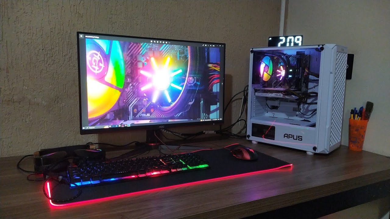 PC Gamer 2023 Top | RTX 3060 - I7 10700F | Linda Máquina 🖥️💥 | FPS ...