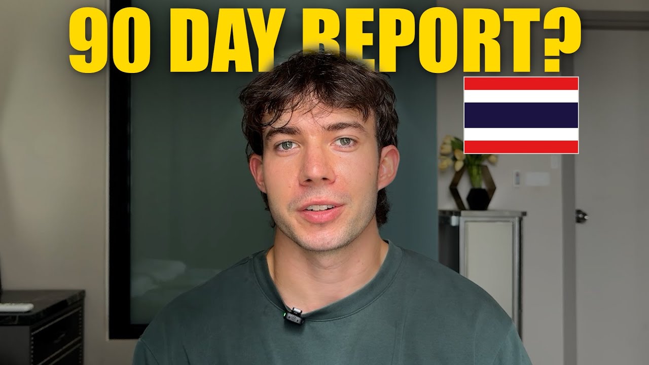 How I Did My 90 Day Report in Thailand Without Stress! - YouTube
