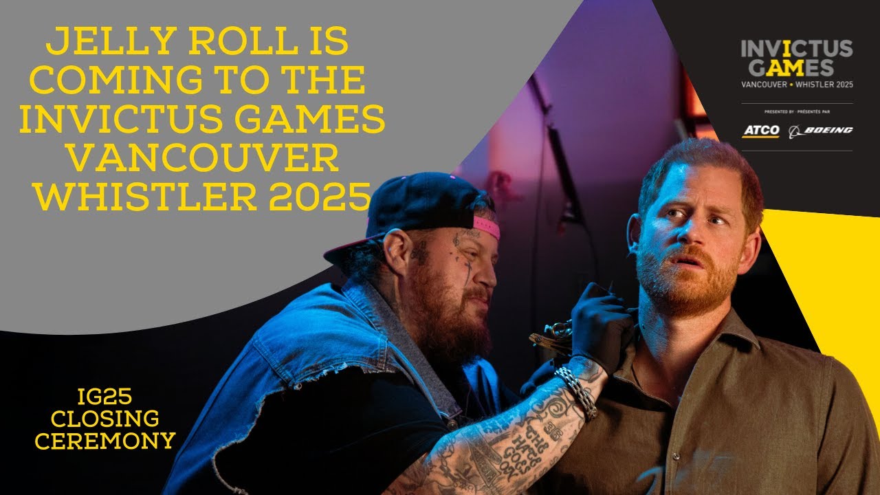 Jelly Roll Officially Announced for Invictus Games Vancouver Whistler ...