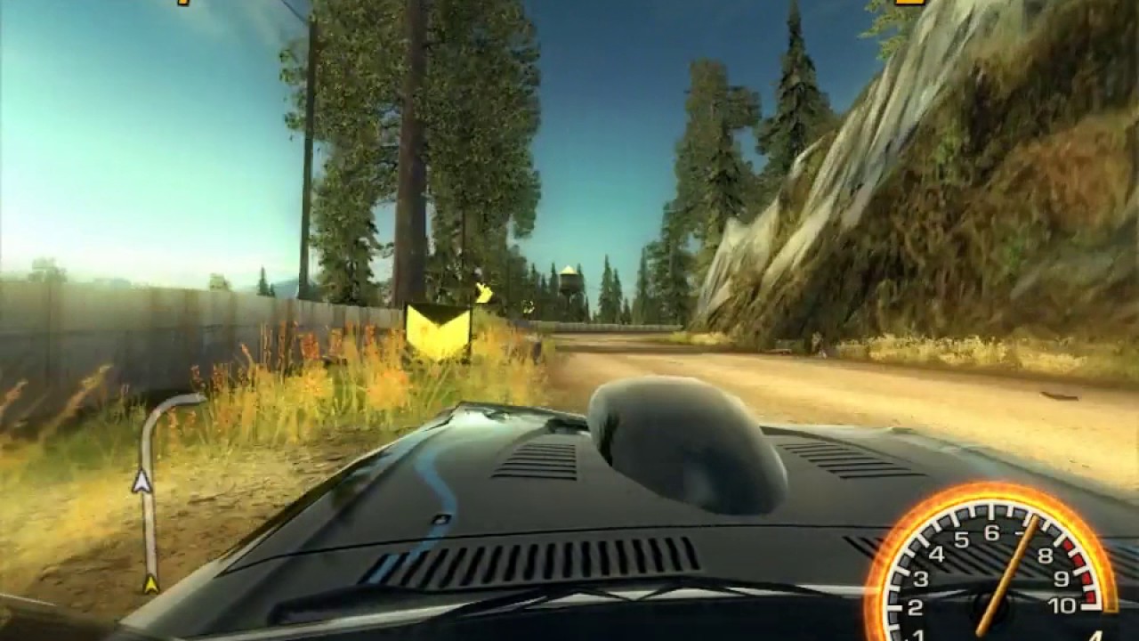 FlatOut 2 - Bullet GT - Pinegrove 1 - YouTube