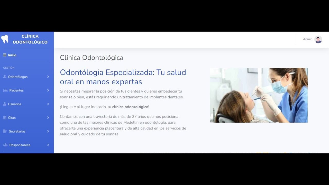 Software Web de clinica Odontologica | Java y MySql - YouTube