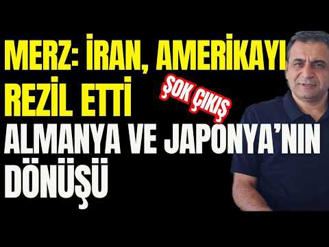 Almanya'dan Sert Eleştiriler: İran, ABD'yi Rezil Etti. Trump'ın Savaş Planı Yok. Uyardım Dinlemedi
