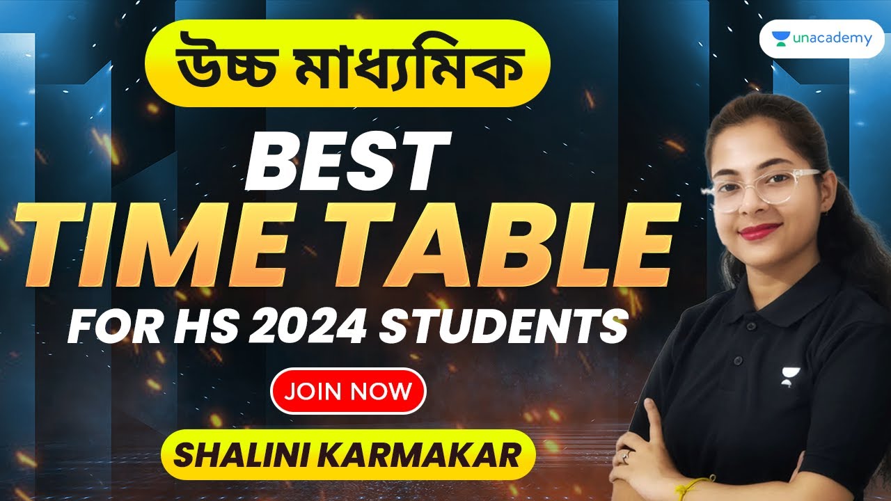 Best Time Table | Science | HS 2024 | Shalini Karmakar - YouTube