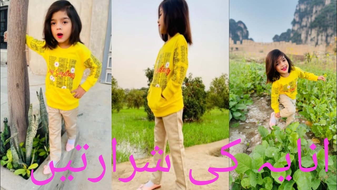 anaya vlog,anaya baagh main ,anaya ki sharartain or mastian ||one day ...