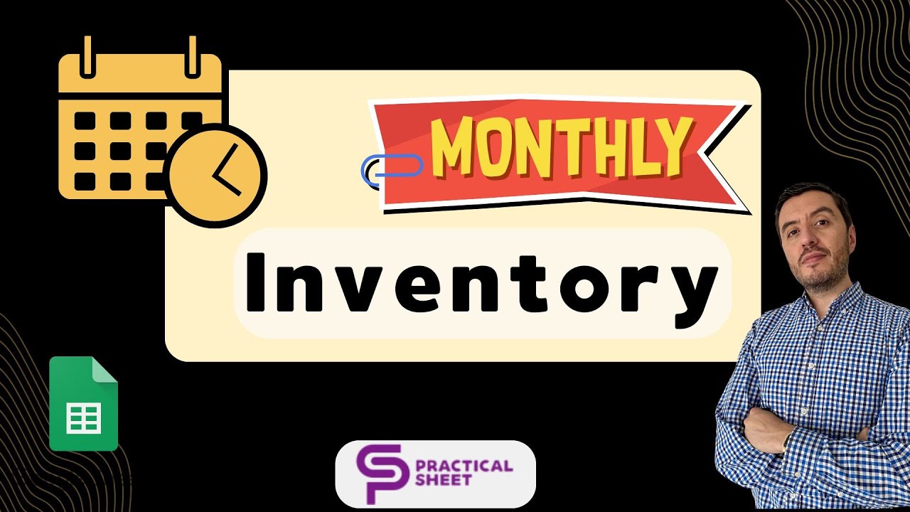 Track MONTHLY Inventory Changes in Google Sheets 📊 - YouTube