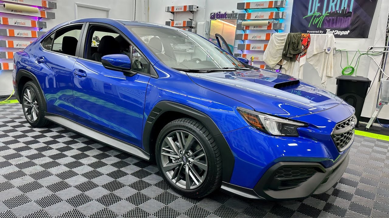 22 WRX 20% Window Tint - YouTube
