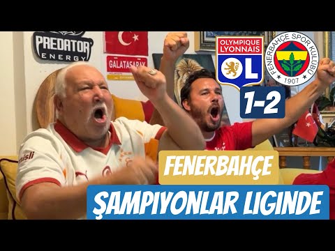 MÜMTAZREİS YALANDAN DEĞİL GERÇEKTEN SEVİNDİ! LYON 1-2 FENERBAHÇE #fenerbahçe 