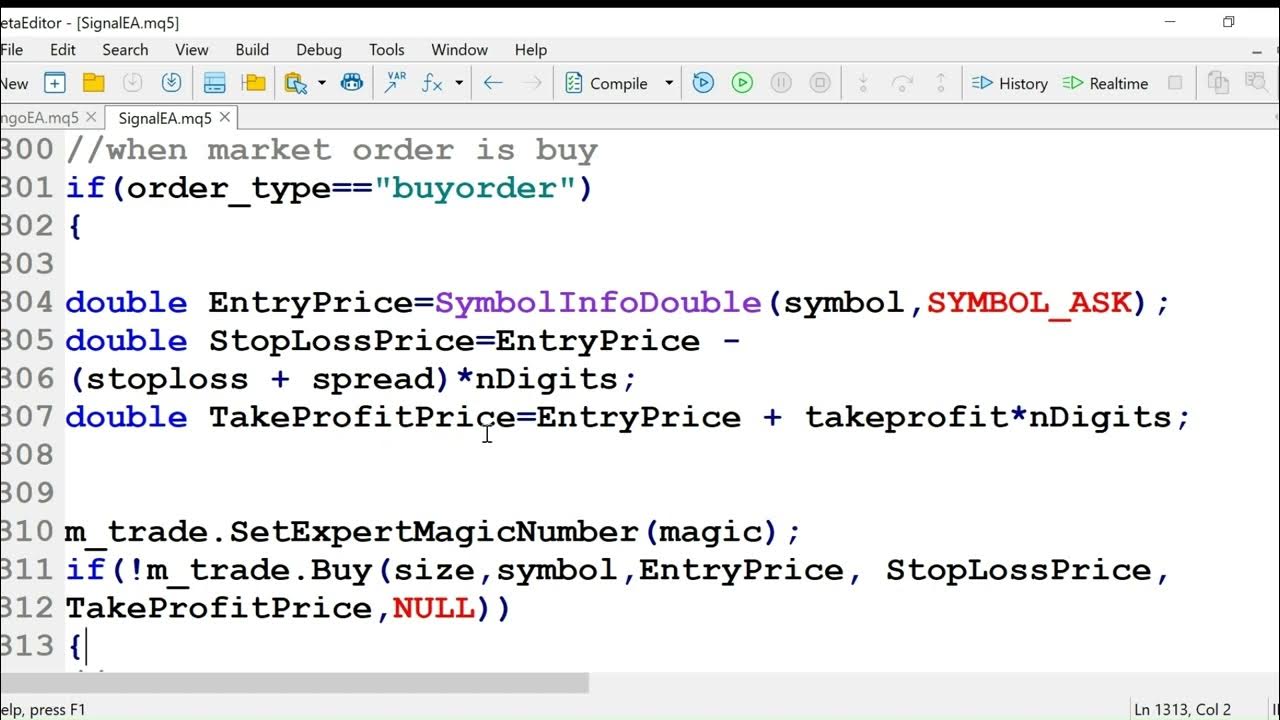 Mql4 Mql5 Course How To Place Market Orders In Mql5 Youtube