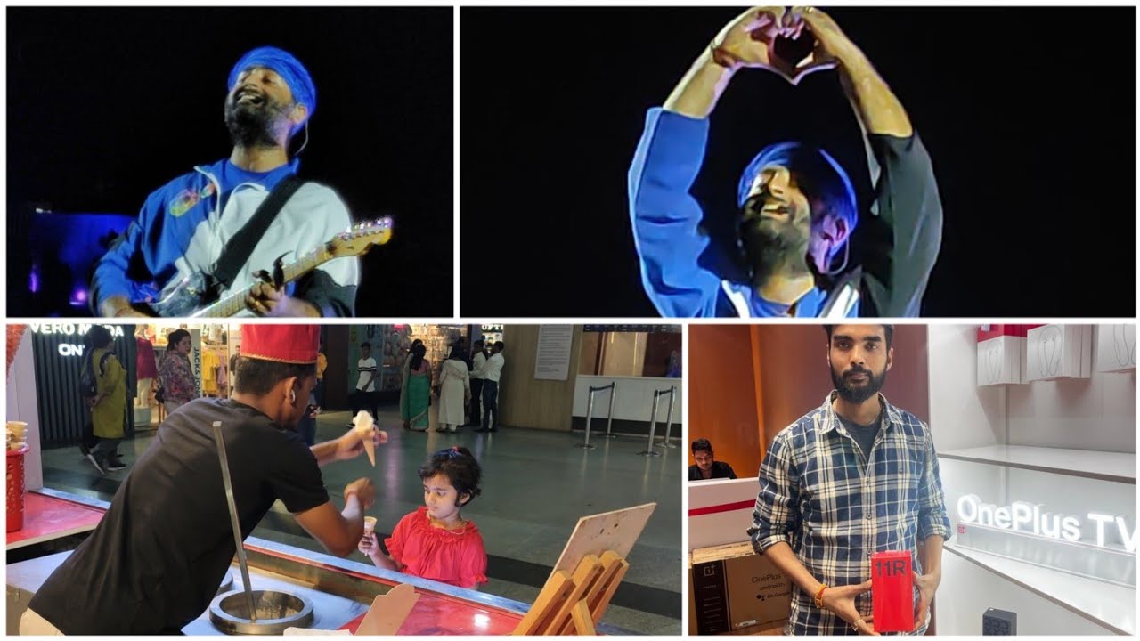 Arijit Singh er live concert at Siliguri.. new phone Oneplus 11R ...